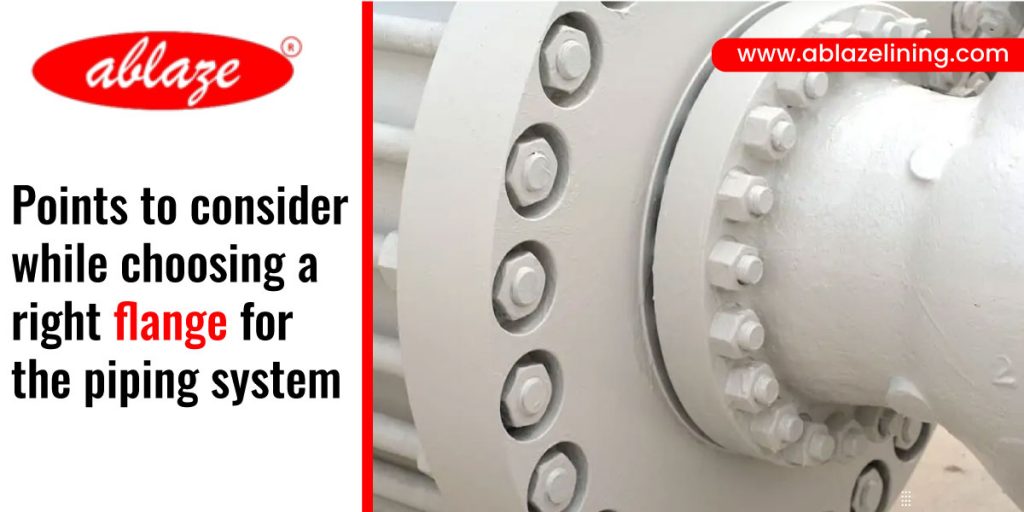 Points to consider while choosing a right flange for the piping system ...